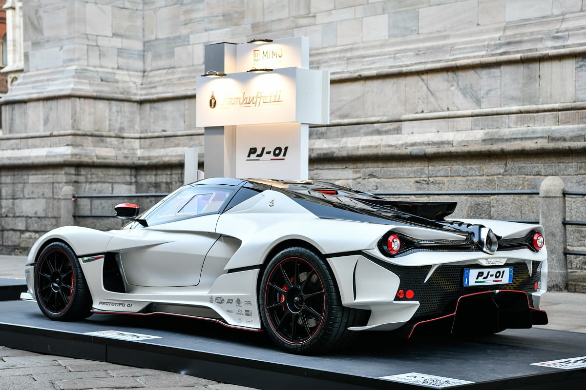 Pambuffetti PJ-01: la supercar italiana ispirata ai prototipi F1 ...