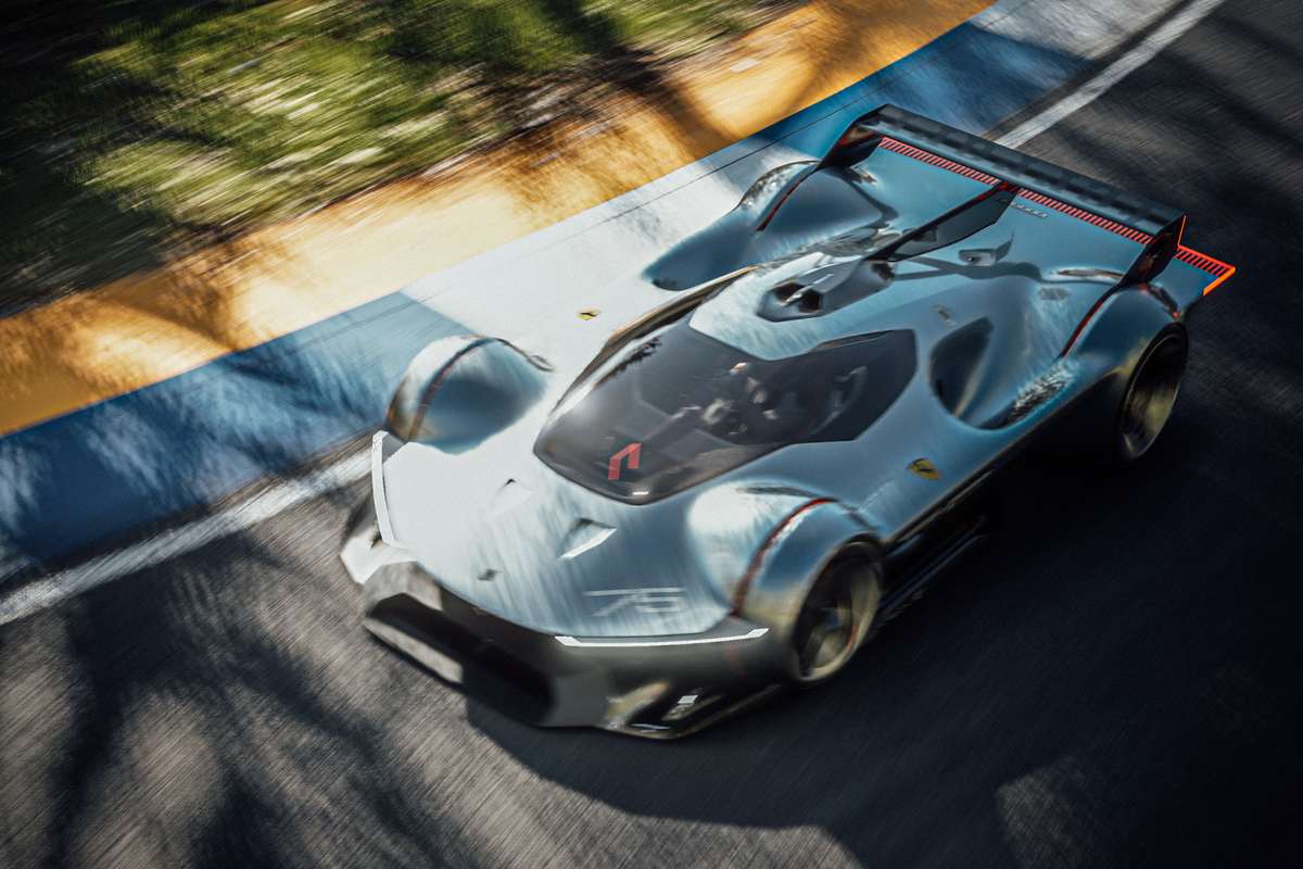 Ferrari Vision Gran Turismo, ecco la particolarità dell'ultima Rossa ...