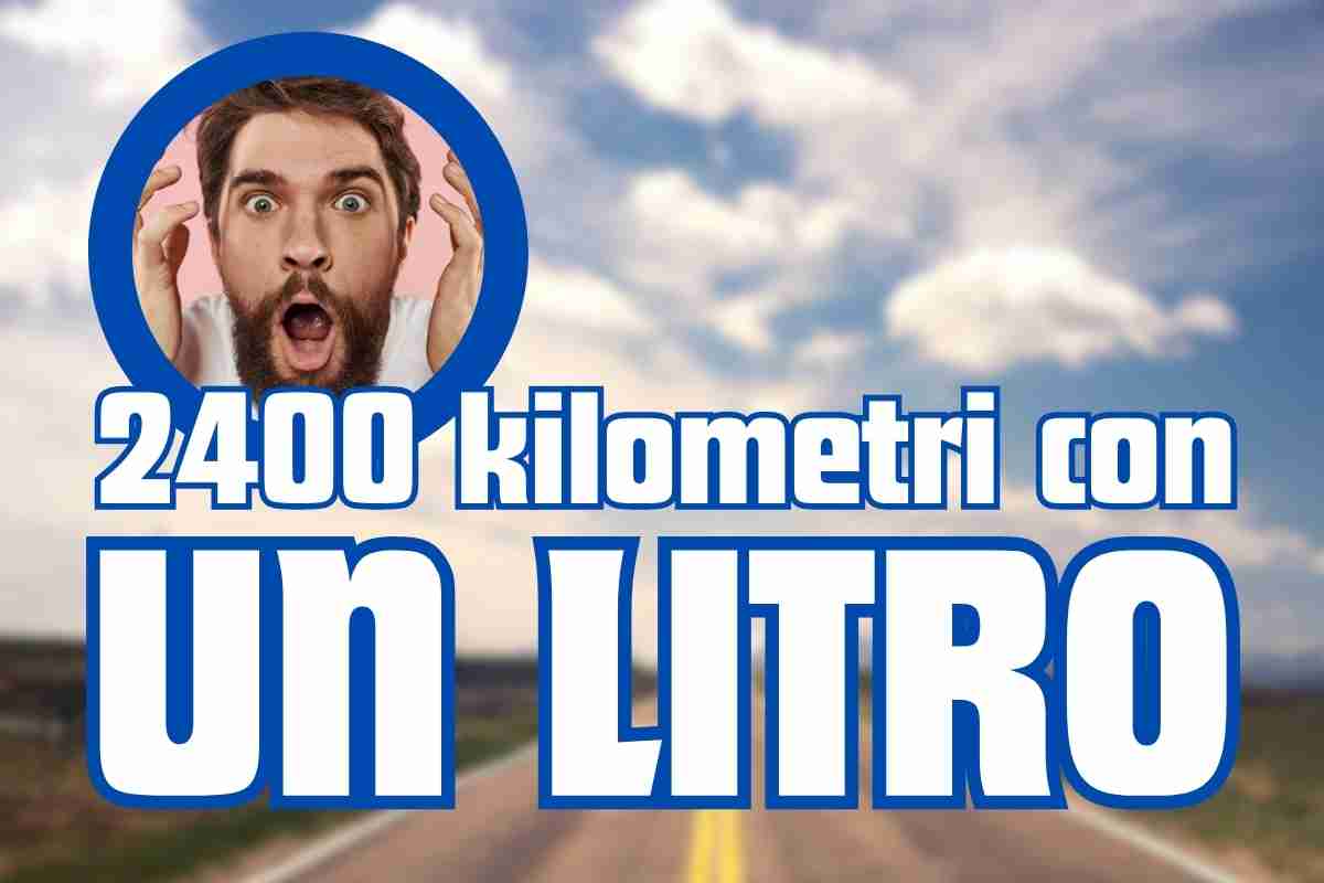 2400 Km con un litro: la concept italiana che supera l'elettrico ...